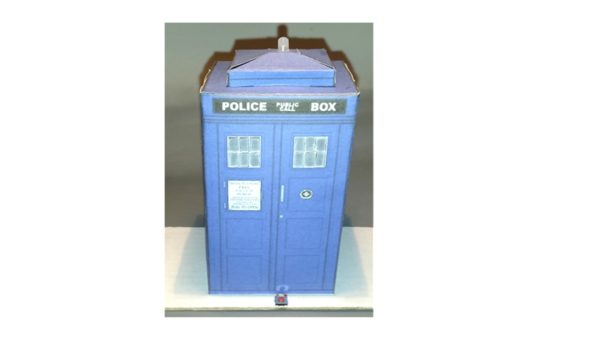 A TARDIS with SOUND and LIGHT SHOW - KITSTOP
